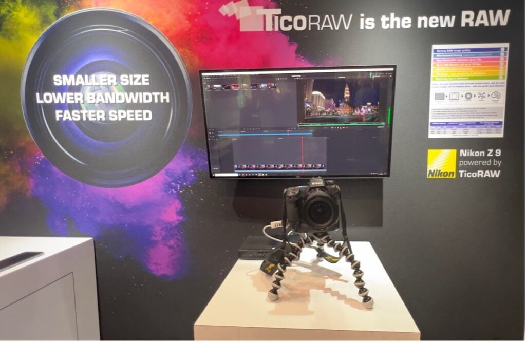 NAB 22: IntoPIX Shows TicoRAW Enabling 8Kp60 Capture On The Nikon Z9 And TicoXS Enabling 8K AV ...